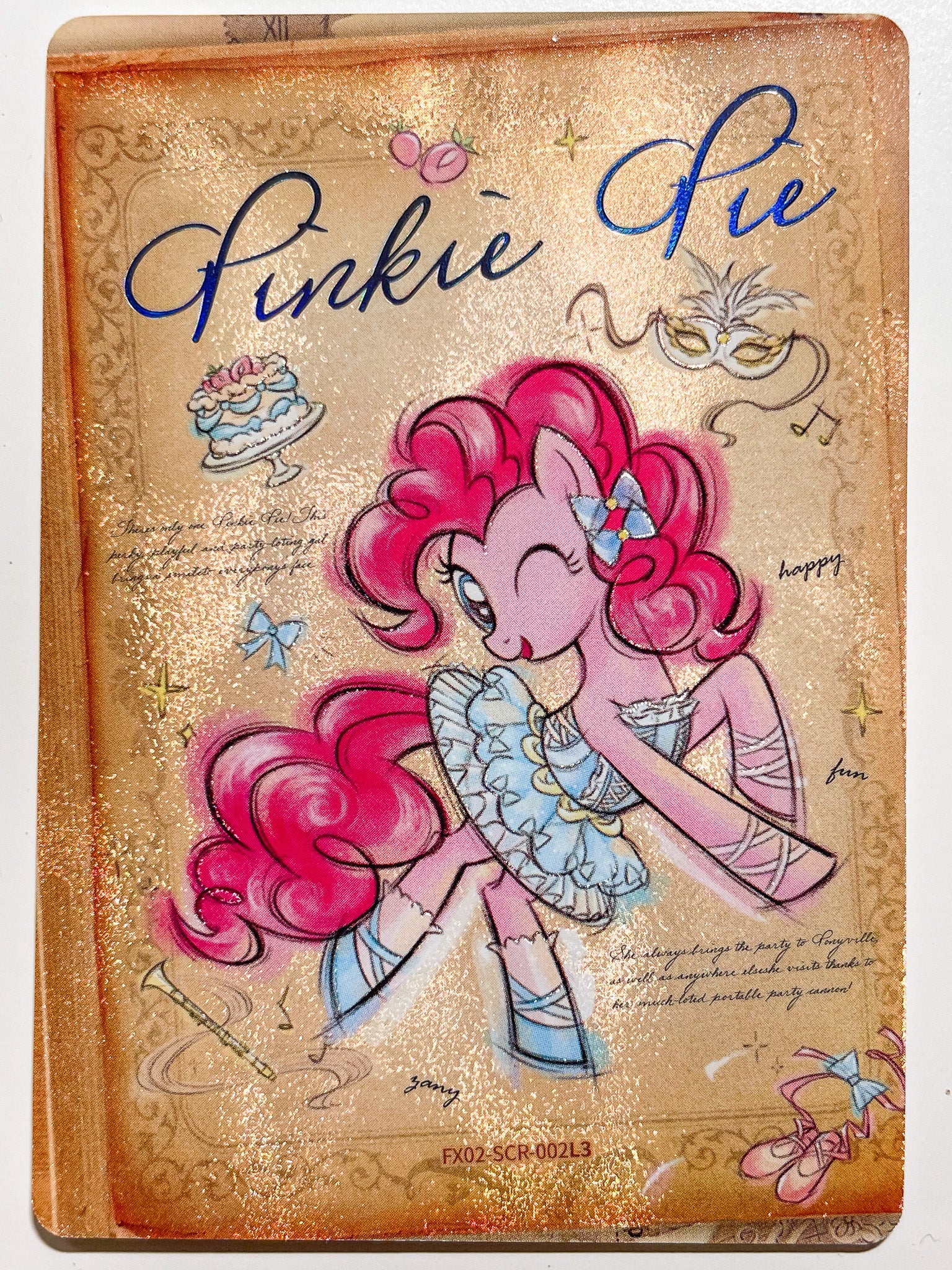 Pinkie Pie (SCR) FX02-SCR-002 L3 – My Little Card Collection