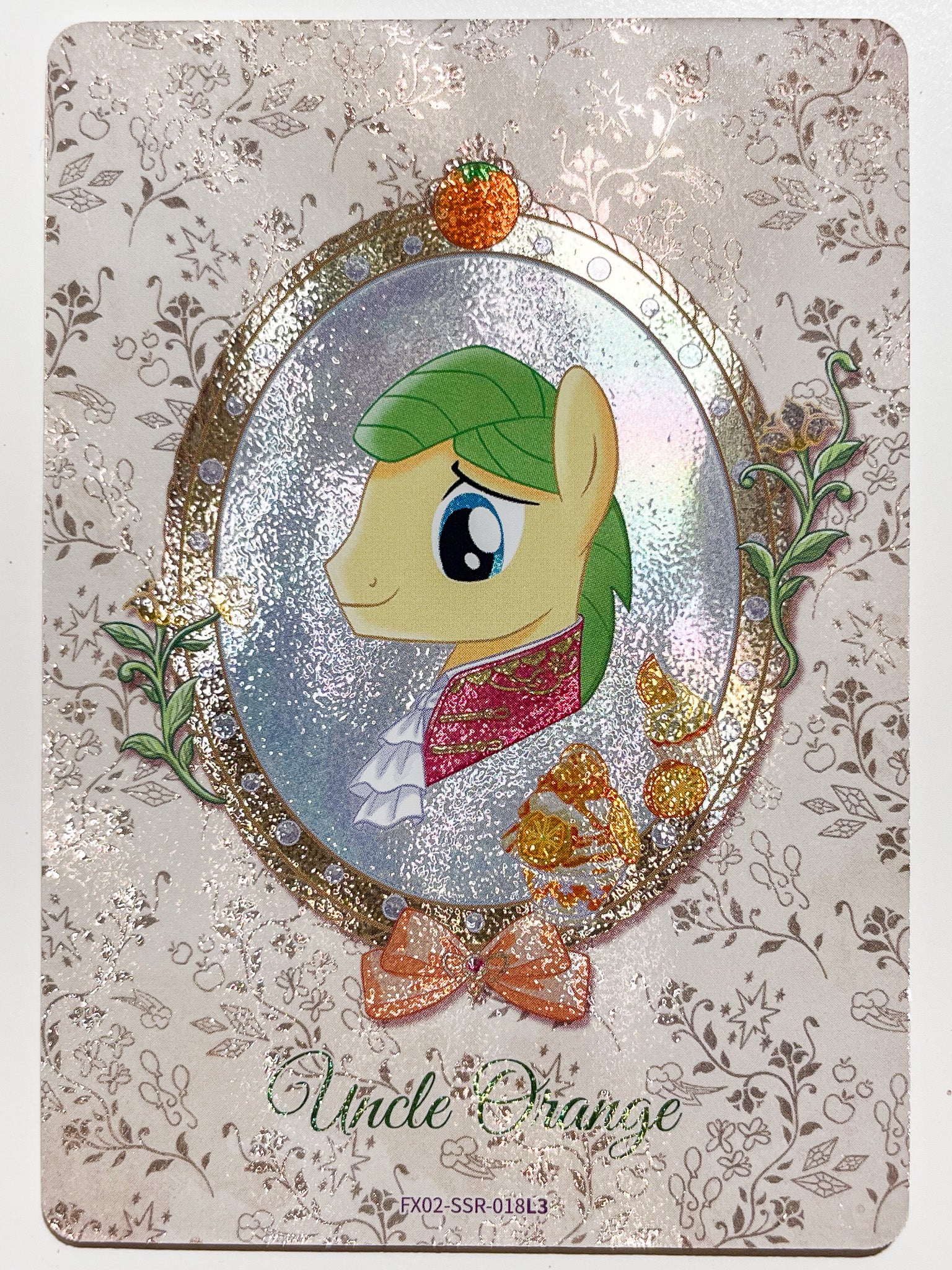 Uncle Orange (SSR) FX02-SSR-018 L3 – My Little Card Collection