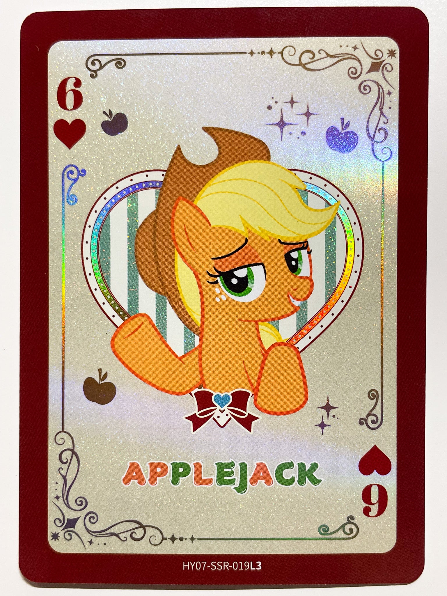 Applejack (SSR) HY07-SSR-019 L3 – My Little Card Collection