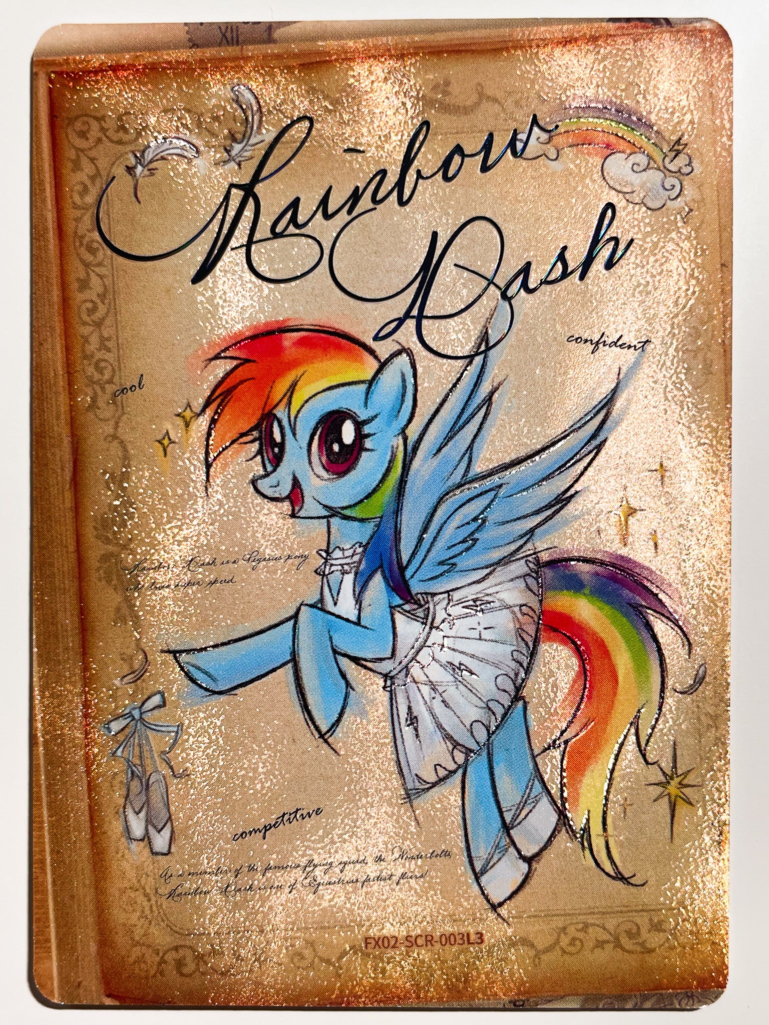 Rainbow Dash (SCR) FX02-SCR-003 L3 – My Little Card Collection