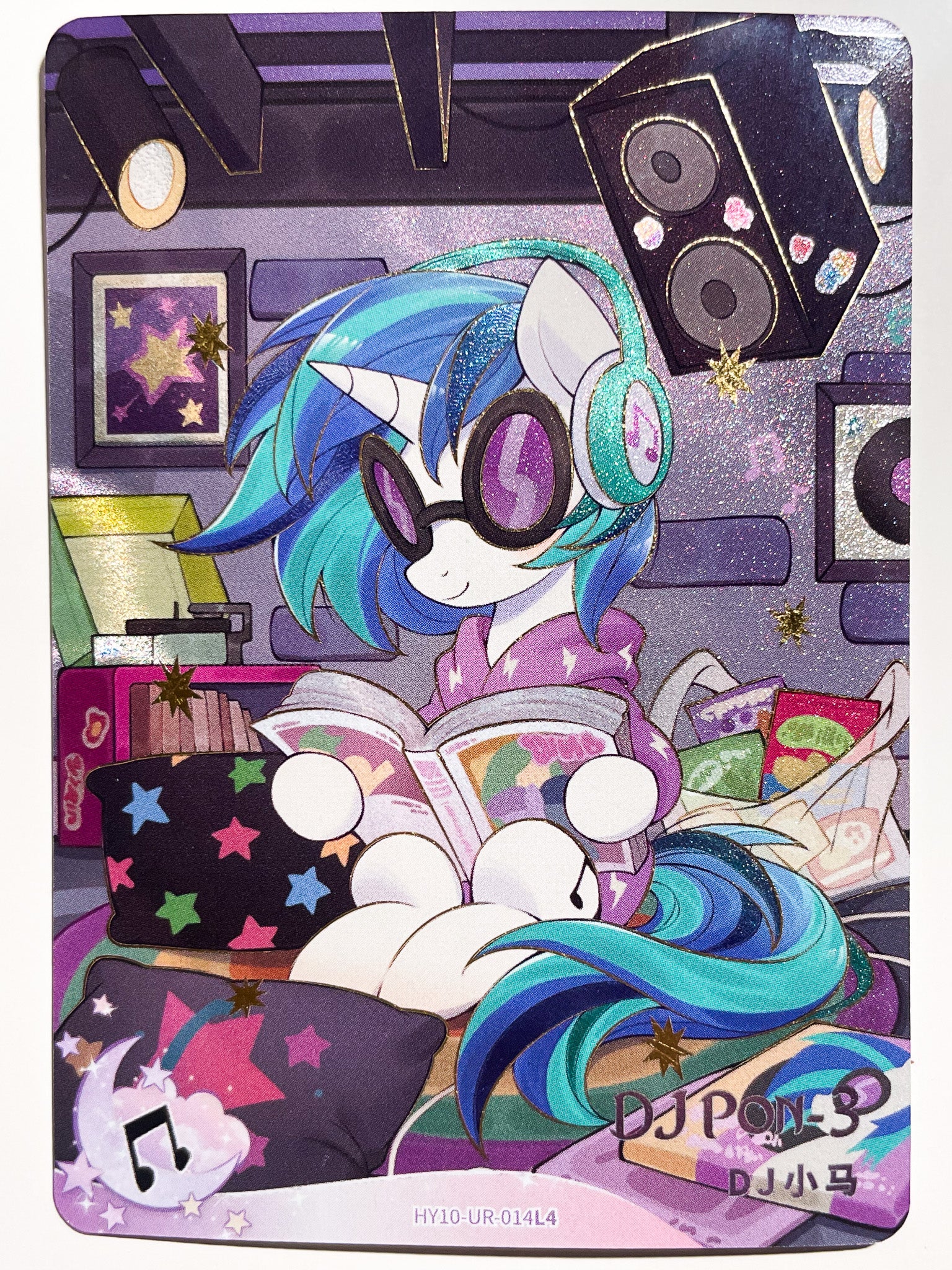DJ Pon-3 (UR) HY10-UR-014 L4 – My Little Card Collection