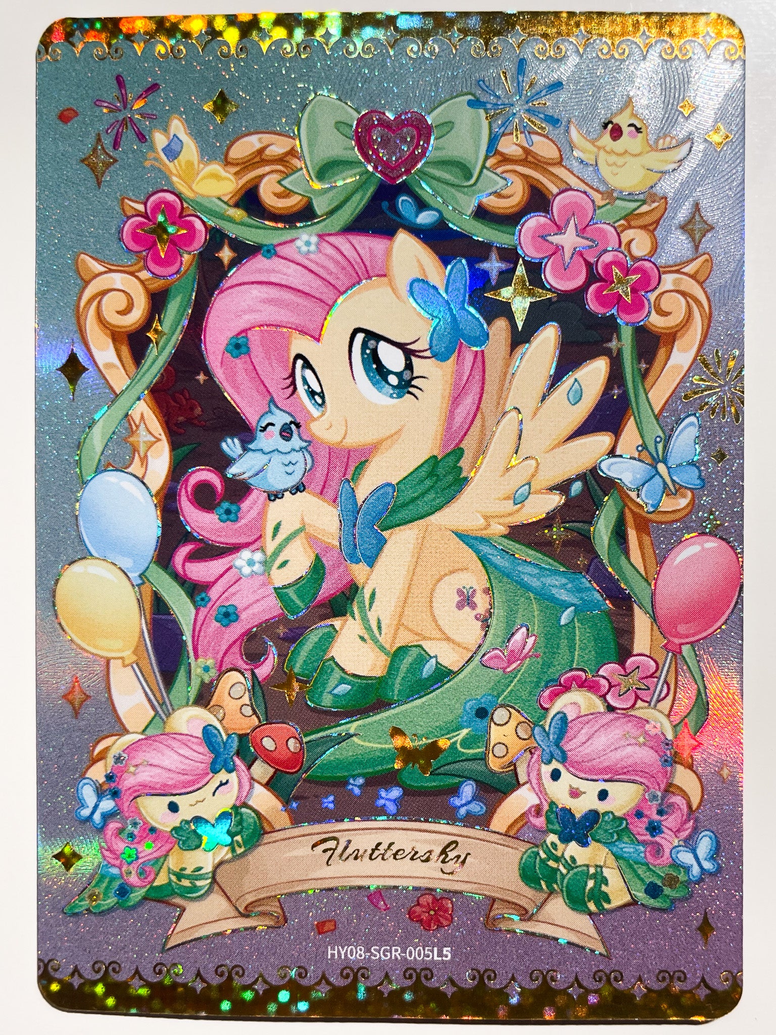 Fluttershy (SGR) HY08-SGR-005 L5 – My Little Card Collection